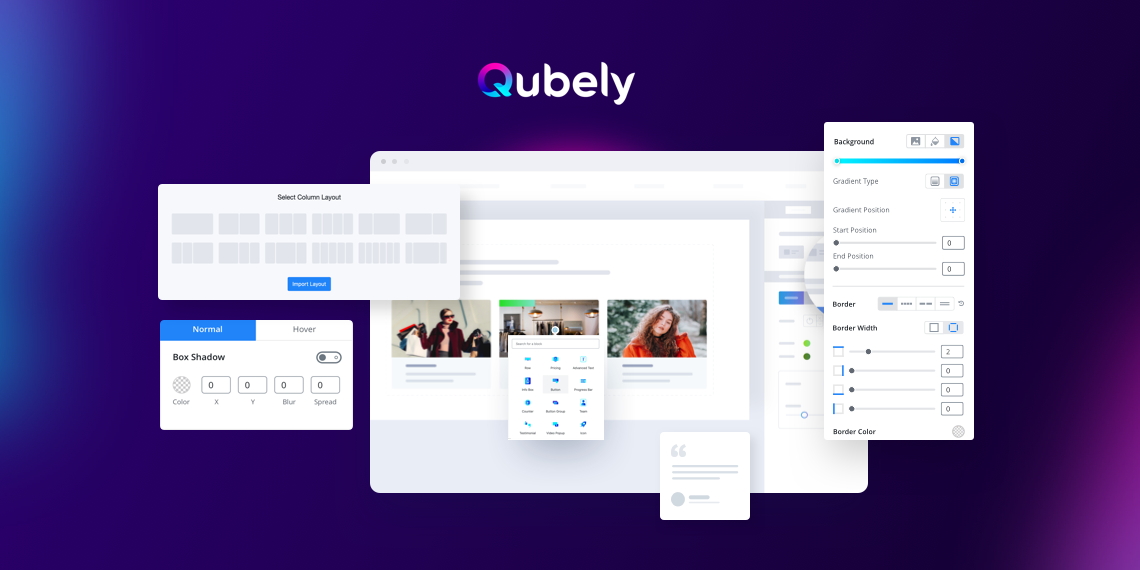Qubely: A Complete Plugin Solution for Any Website - TemplatesNext